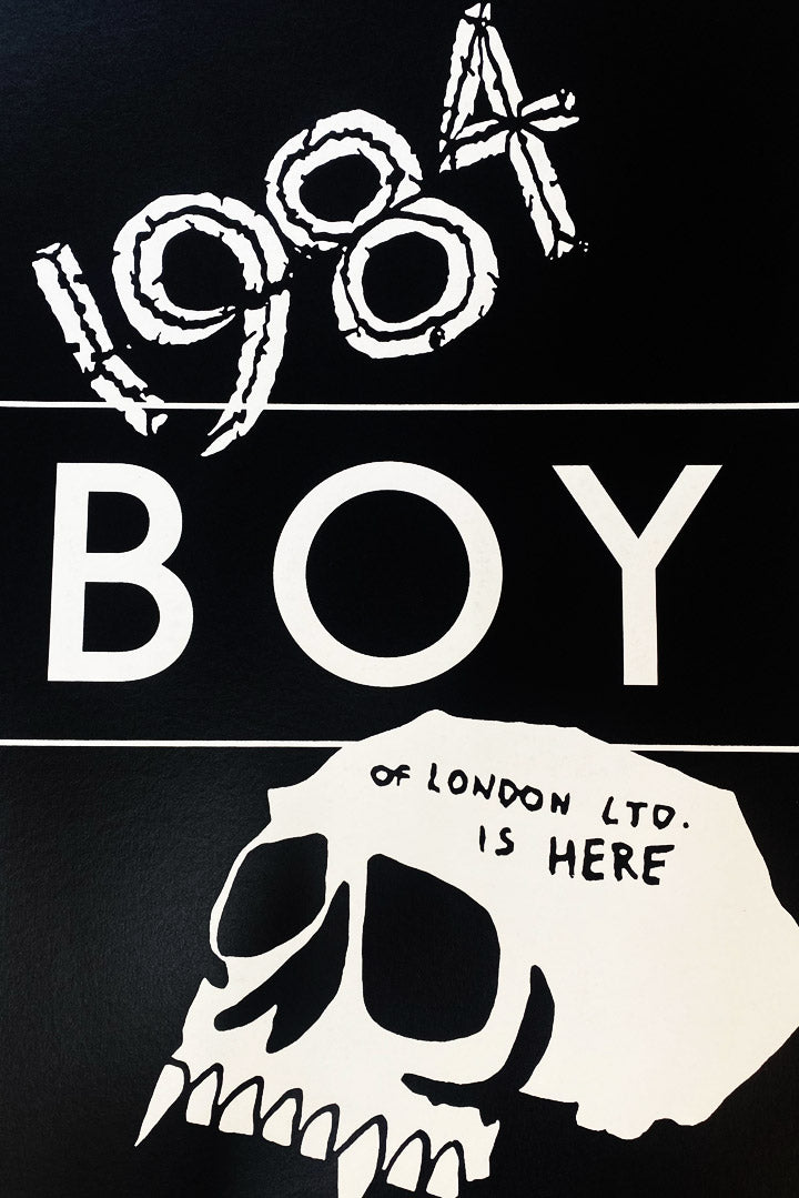 BOY 1984 Signed Poster – LONG CLOTHING