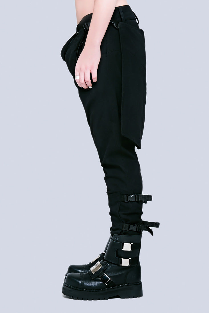 Clip Pants (Black) – LONG CLOTHING