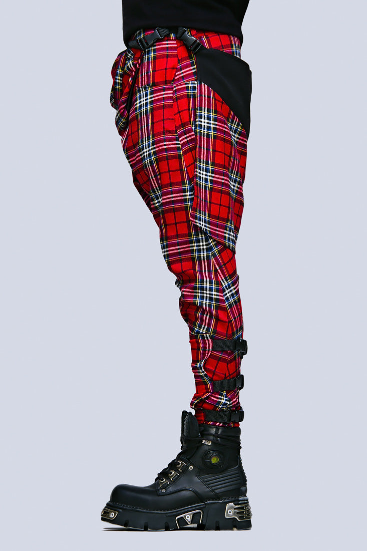 Clip Pants (Red Tartan) – LONG CLOTHING
